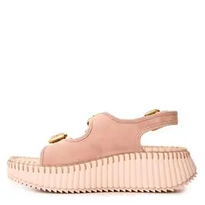Chloé Buckled Platform Sandals