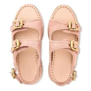 Chloé Buckled Platform Sandals