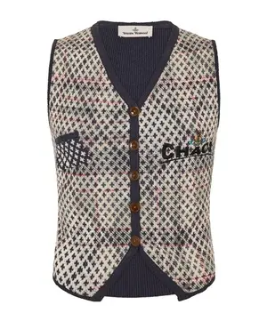 VIVIENNE WESTWOOD Sleeveless Vest - Black