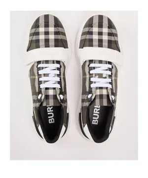 Burberry Logo Check Sneakers