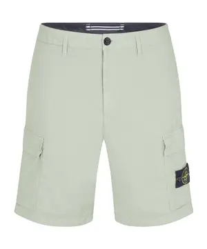 Stone Island Casual Versatile Shorts - White
