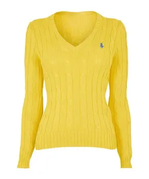 Polo Ralph Lauren Cable-knit V-neck Jumper
