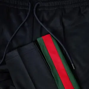 Gucci Solid Straight Leg Pants