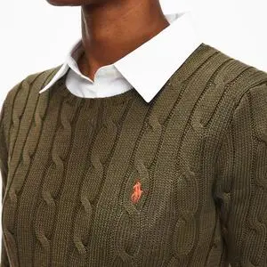 Polo Ralph Lauren Wool Knitted Sweater With Embroidered Logo - No