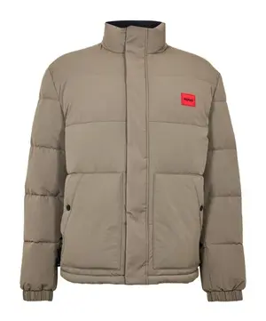 Hugo Boss Short Puffer Jacket - Gray