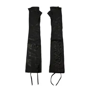 Gucci Fingerless Gloves - Black