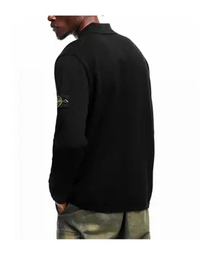 Stone Island Knit Polo Shirt
