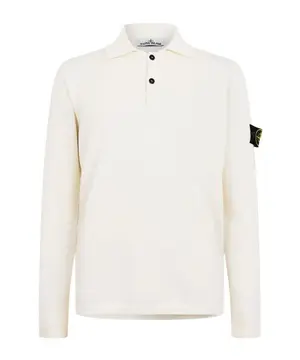 Stone Island Stone Knit Ls Polo Sn62