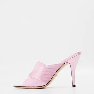 Gucci Satin Strappy Heeled Sandals