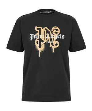 Palm Angels Crew-neck Short-sleeve T-shirt