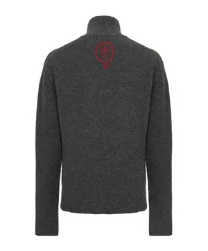 VIVIENNE WESTWOOD Logo Turtle Turtle Neck Jumper