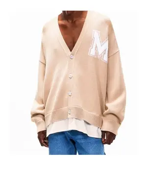 MAISON MARGIELA 2-in-1 Varsity Cardigan