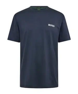 Hugo Boss Boss Ts Active Cn Logo 10267204 01 - Black