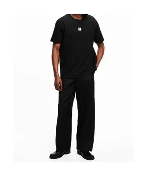 Balmain Logo Short-sleeved T-shirt - Black