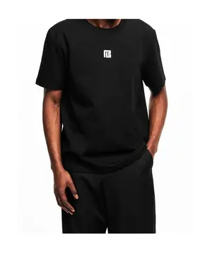 Balmain Logo Short-sleeved T-shirt - Black