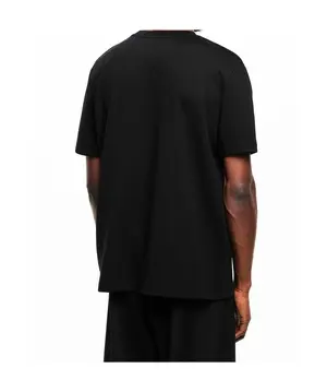 Balmain Logo Short-sleeved T-shirt - Black