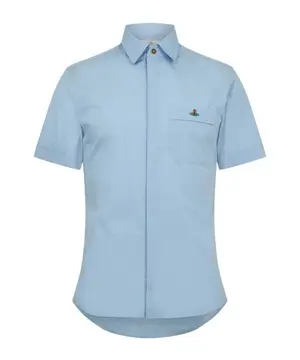VIVIENNE WESTWOOD Classic Saturn Graphic Short Sleeve Shirt