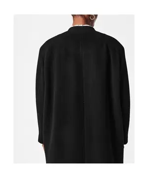 Isabel Marant Étoile Florane Ct Overcoat - Black
