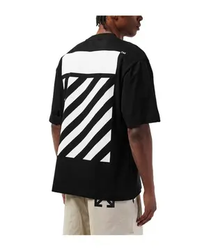 Off-White Regular Fit Flannel T-shirt