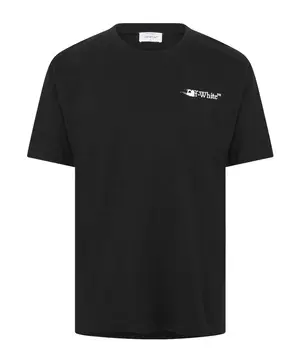 Off-White Regular Fit T-shirt - Black