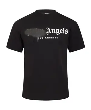 Palm Angels Logo Crew Neck T-shirt