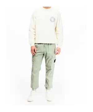 Stone Island Logo Cargo Track Pants