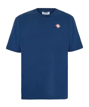 Casablanca Classic Logo T-shirt - Navy