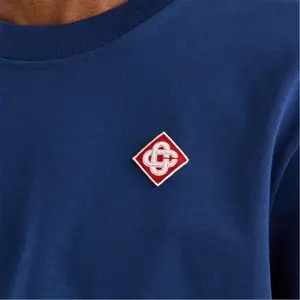 Casablanca Classic Logo T-shirt - Navy