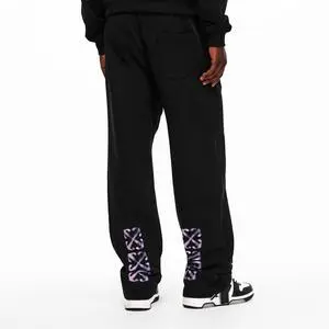 Off-White Off Vnsh Arw Swtpnt - Black