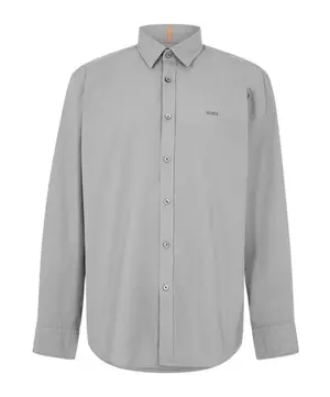Hugo Boss Long-sleeve Shirt - Gray