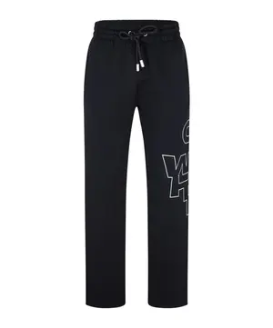 Off-White Graphic Print Sweatpants - Black