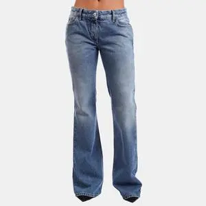Off-White Slim-fit Flared Jeans - Blue