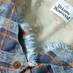 VIVIENNE WESTWOOD A Plaid Print Vest