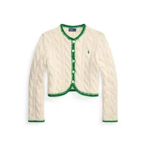 Polo Ralph Lauren Color-blocked Knit Cardigan
