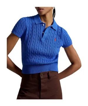 Polo Ralph Lauren Cable Knit Short Sleeve Shirt