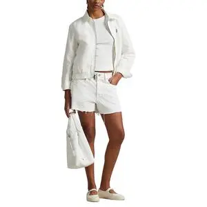 Polo Ralph Lauren Logo Embroidered Relaxed Fit Zip-up Windbreaker