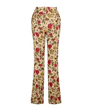 Gucci Floral Trousers