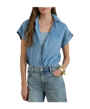 Ralph Lauren Short Sleeve Plain Shirt