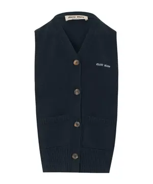 Miu Miu Knitted Sweater Vest