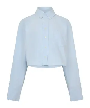 AMI Paris Striped Long-sleeve Shirt