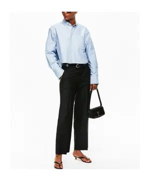 AMI Paris Striped Long-sleeve Shirt