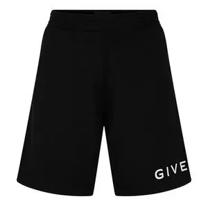 Givenchy Loose-fitting Athletic Shorts With Logo Detail