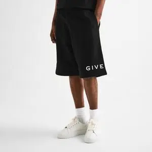 Givenchy Loose-fitting Athletic Shorts With Logo Detail
