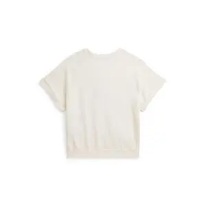 Polo Ralph Lauren Cropped Sweatshirt With Graphic Print