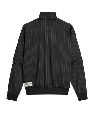 Y3 Pinstripe Zip-up Jacket