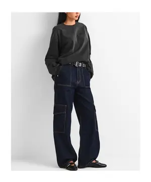 GANNI Long Sleeve Layered T-shirt