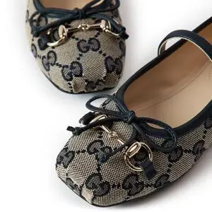 Gucci Ballerina Flats With Horsebit Detail