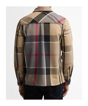 Barbour Plaid Zip-up Jacket