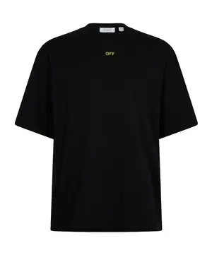 Off-White Logo Short-sleeved T-shirt - Black