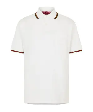 Gucci Short-sleeve Polo Shirt